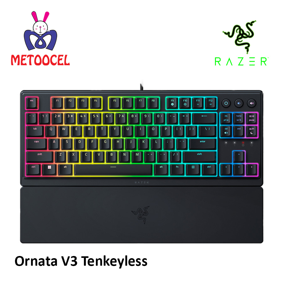 Jual Razer Ornata V3 Tenkeyless TKL Low profile RGB Mecha membrane ...