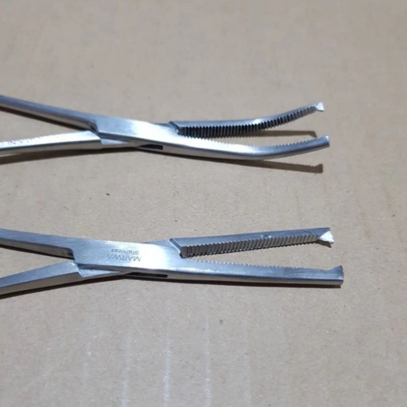 Jual Gunting Operasi KOCHER HAEMOSTATIC / KLEM KOCHER Lurus/Bengkok ...