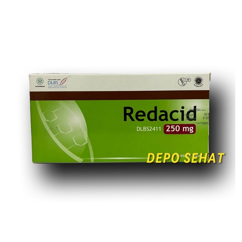 Jual REDACID 250MG OBAT LAMBUNG ALAMI dari BAHAN ALAM INDONESIA ...
