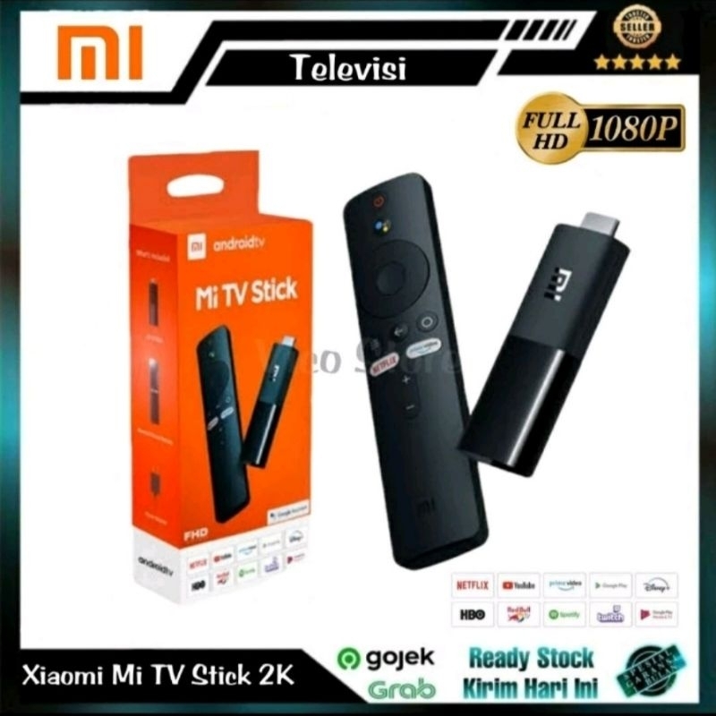 Jual Xiaomi Mi TV Stick Full Ultra HD 2K 4K Smart Android TV | Shopee ...