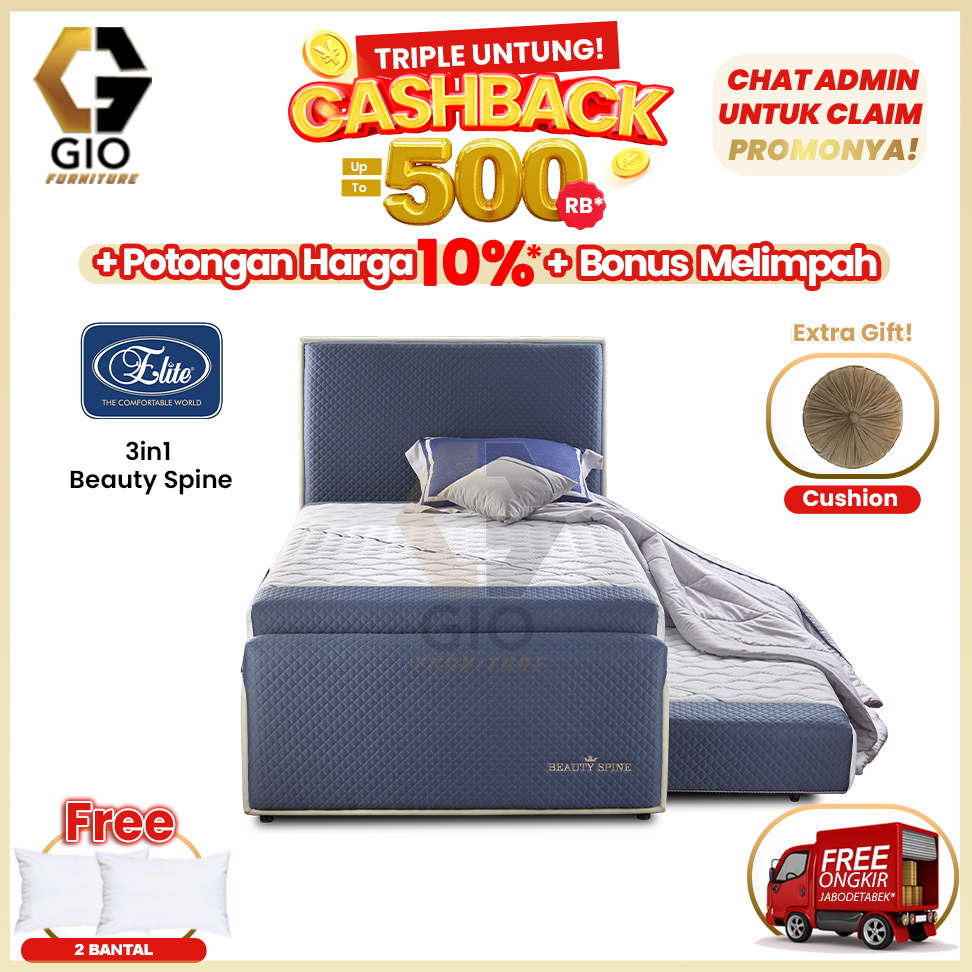 Jual Kasur Elite Beauty Spine 3in1 - Elite Spring Bed Beauty Spine 3in1 ...