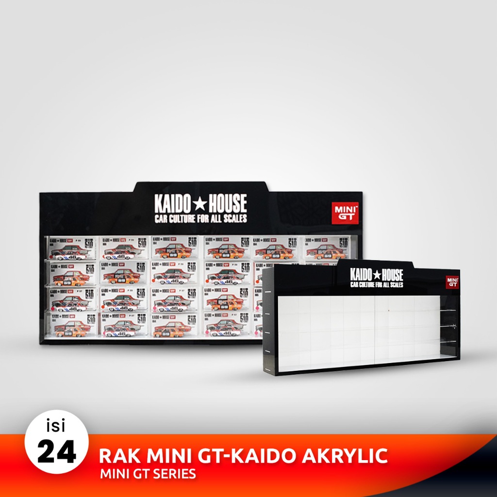 Jual Rak Diecast Kaido House Mini GT isi 24 box in | Shopee Indonesia