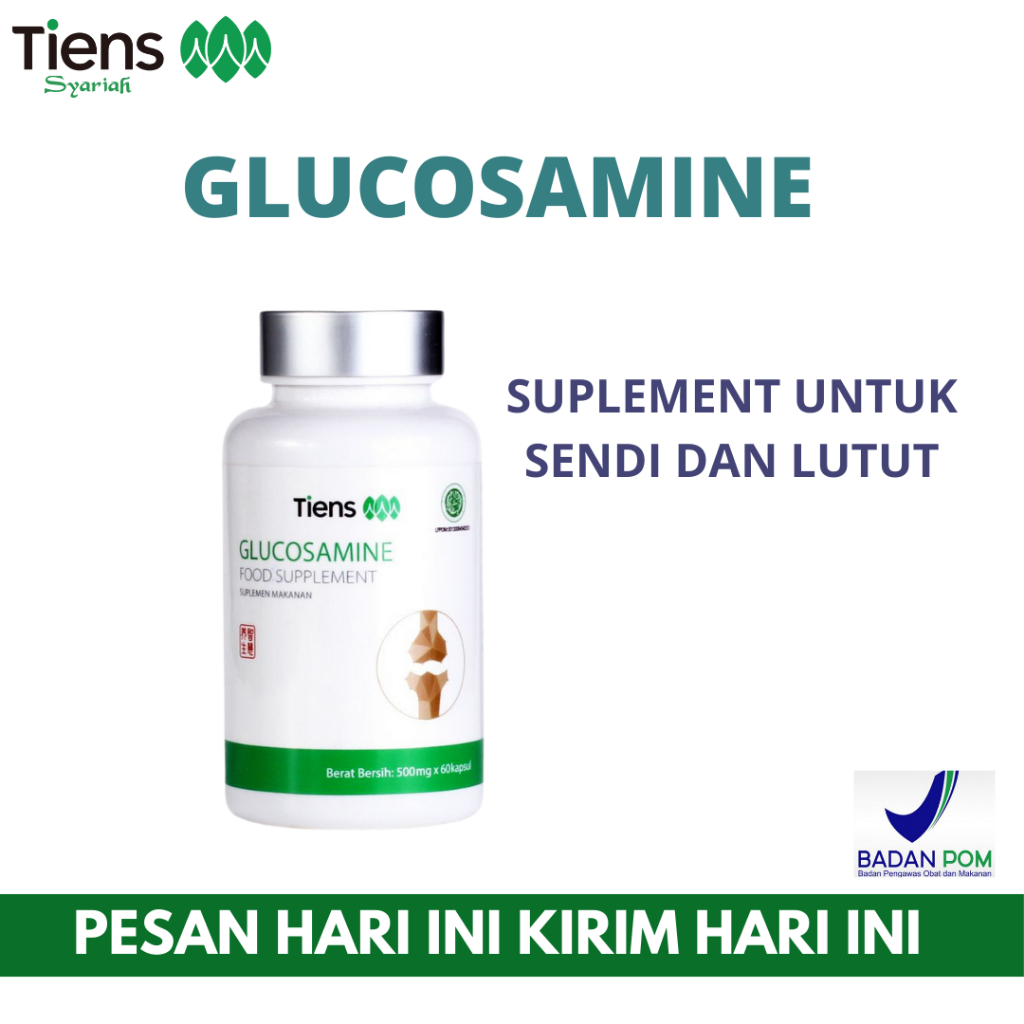 Jual Tiens Glukosamin Obat Suplemen Sakit Lutut dan Nyeri Sendi ...