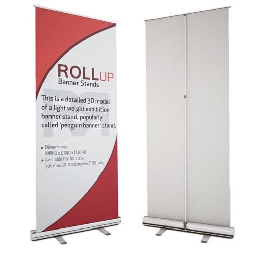 Jual Roll Up Banner 60 x 160 Flexy 280gr / Cetak Roll Up Banner | Shopee Indonesia