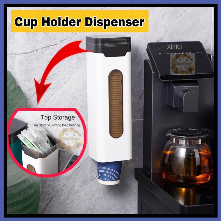 Jual PAPER CUP DISPENSER TEMPAT GELAS CUP HOLDER GELAS RAK | Shopee ...