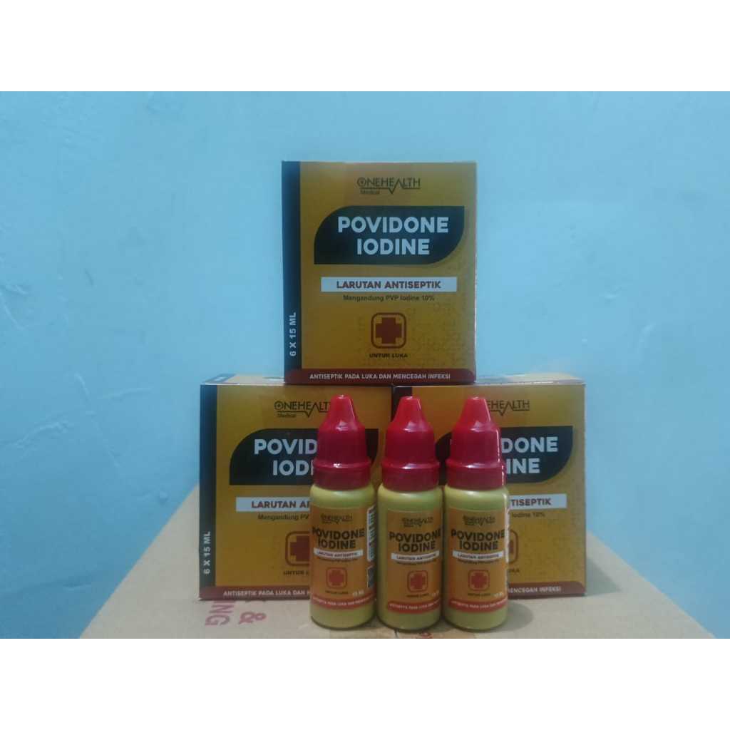 Jual Povidone Iodine Ecodine 60 ml / Povidon Iodin Ecodin 60ml ...