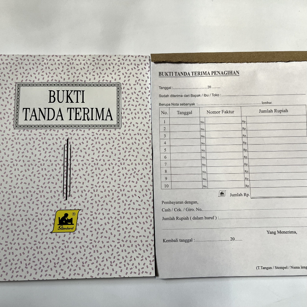 Jual Bon / Bon Faktur / Bon Tanda Terima Kontan NCR 3 Ply Ukuran Besar ...