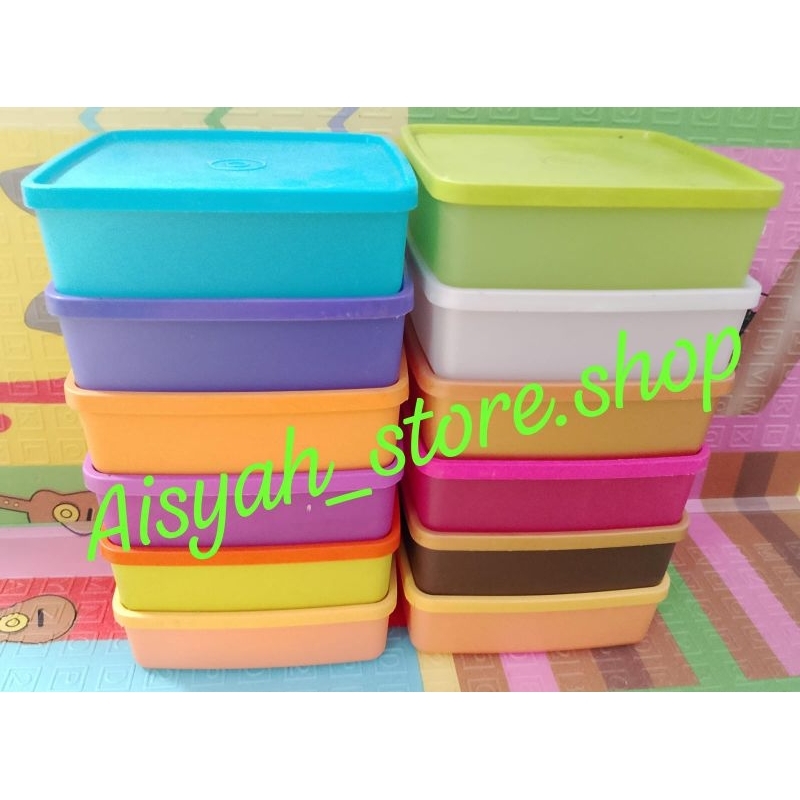 Jual kotak makan tanpa sekat LSA Tupperware second | Shopee Indonesia