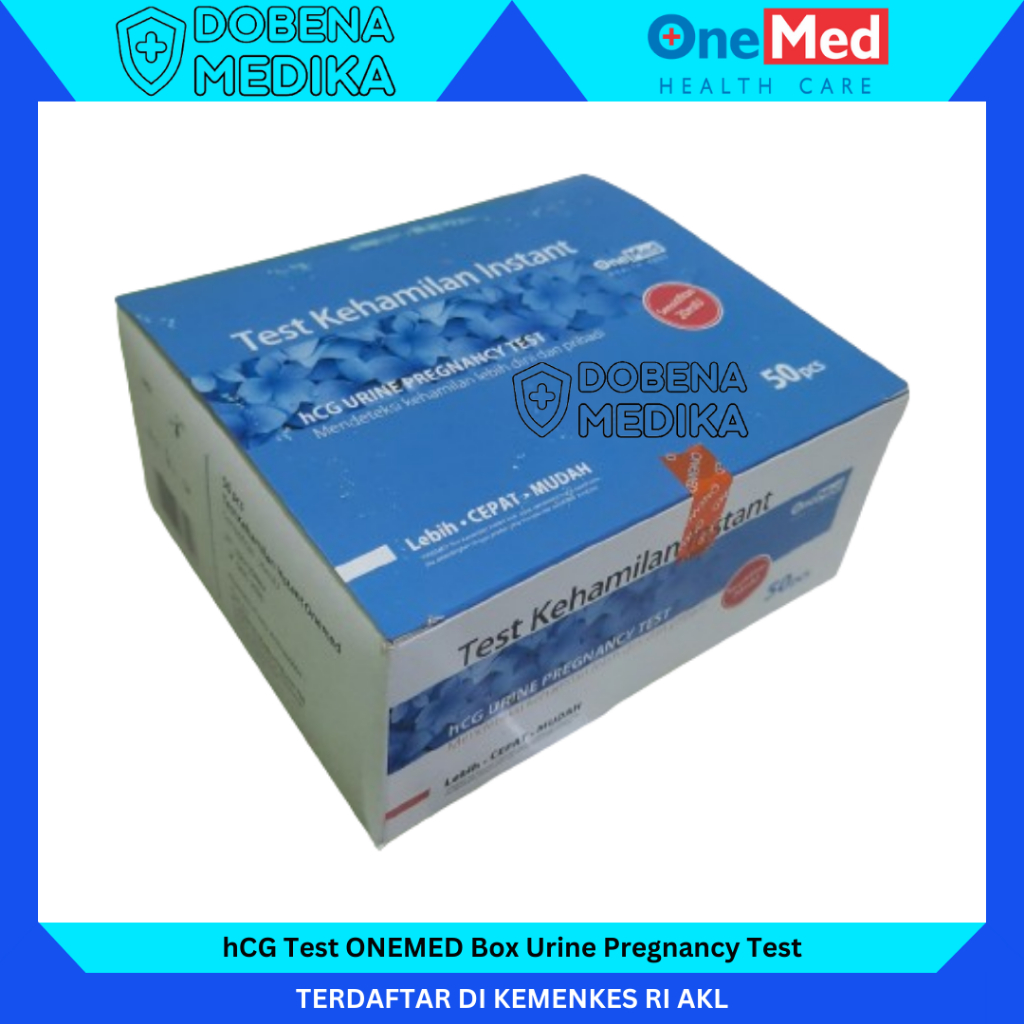 Jual OneMed Test Pack Tespek hCG Alat Test Kehamilan isi 50 | Shopee ...