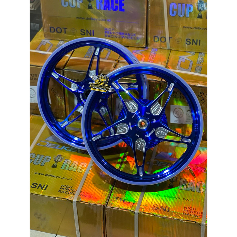 Jual VELG DELKEVIC K-SPEED (BINTANG LAUT) MIO J FREE DISK,MIO SPORTY MIO SMILE FLOATING ORIGINAL ...