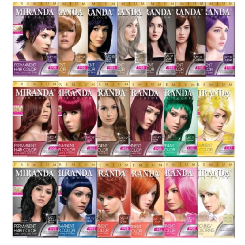 Jual Pikok/ miranda/ pewarna rambut | Shopee Indonesia