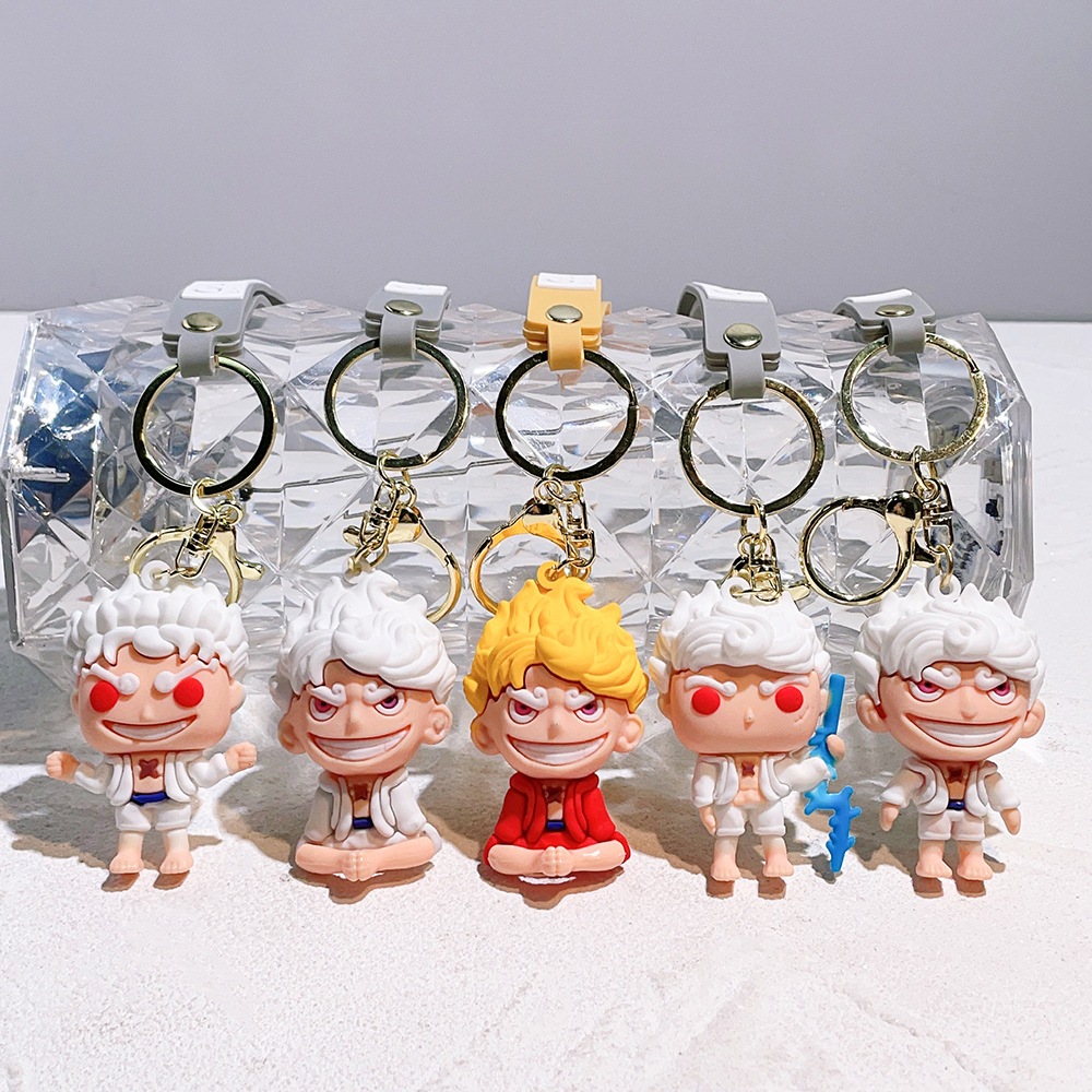 Jual Gantungan Kunci One Piece Keychain Karakter Kartun Luffy One Piece ...