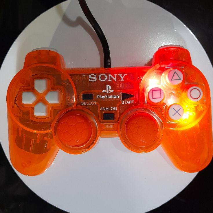 Jual LCt Stik Ps2 Warna kabel ori Stick Playstation 2 Analog Controller ...