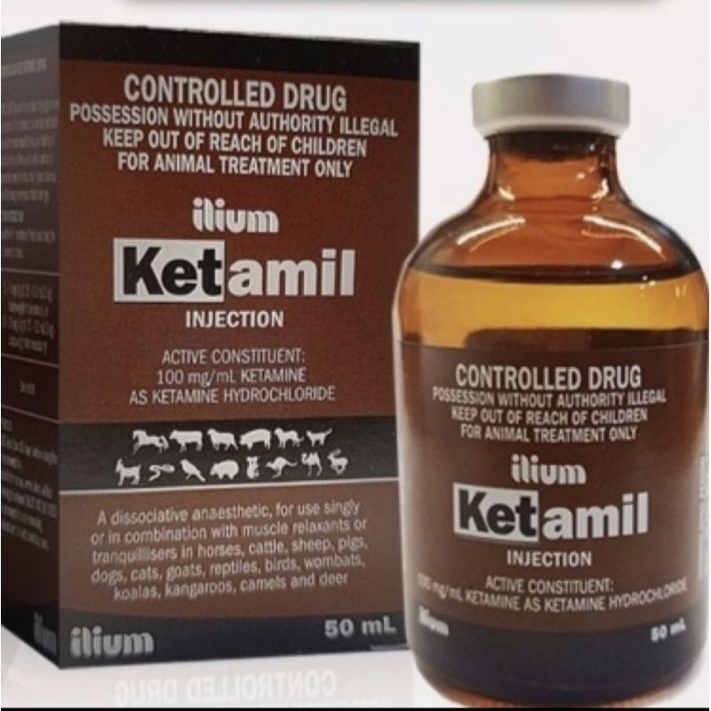Jual KETAMIL ILIUM 50 ML ASLI ORIGINAL OBAT UNTUK HEWAN | Shopee Indonesia