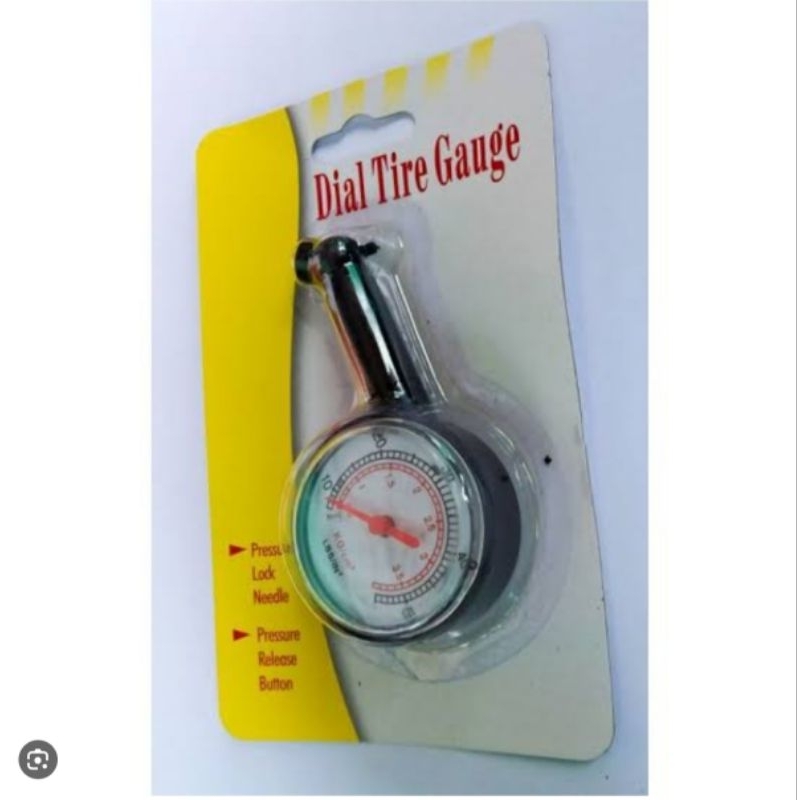 Jual Alat Ukur Tekanan Angin PSI Dial Tire Gauge Pressure Universal ...
