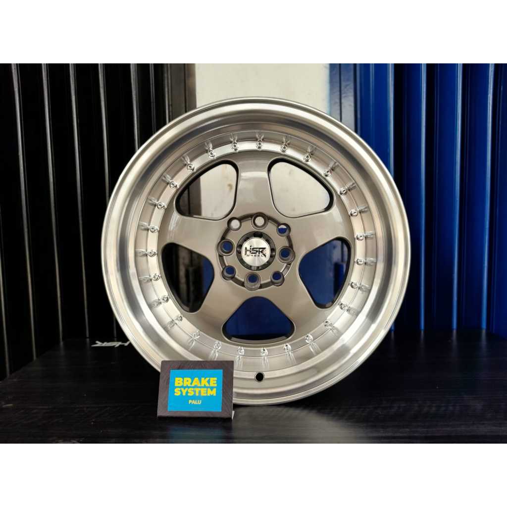 Jual VELG CELONG HSR BURN R16 LEBAR 8/9 UNTUK MOBIL JAZZ, YARIS, XENIA, LIVINA, FIESTA, RAIZE ...