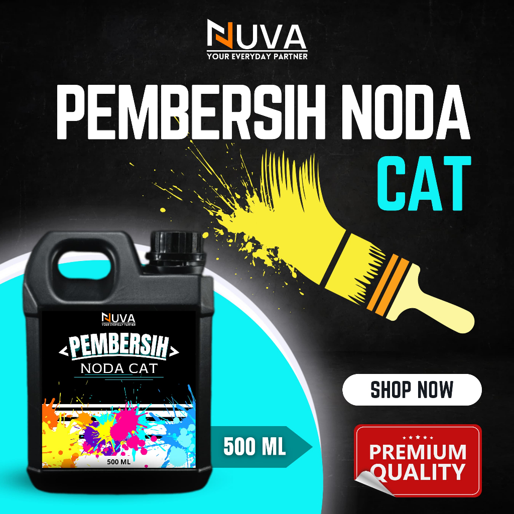 Jual NUVA - Pembersih Noda Cat di Lantai dan Dinding Pembersih Cat ...