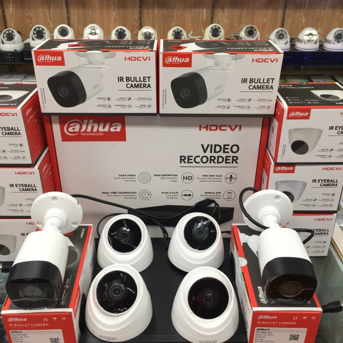 Jual PAKET CCTV 8CH + 4CAM INDOOR+ 2 CAM OUTDOOR +LENGKAP SIAP PASANG ...