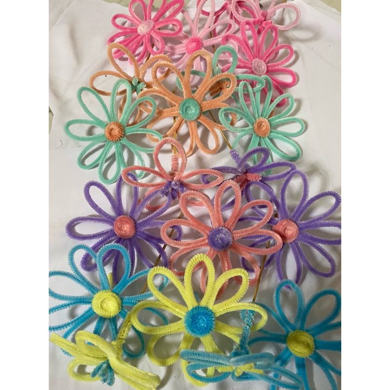 Jual Bunga daisy besar kawat bulu satuan murah | Shopee Indonesia