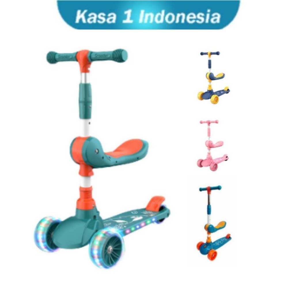 Jual Skuter Otoped Anak Balita / Sepeda Duduk 3 Roda 2in1 | Shopee ...