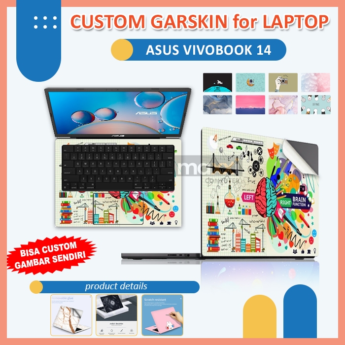 Jual ASUS Vivobook 14 Inch A416MAO Kustom Custom Garskin Motif Gambar ...