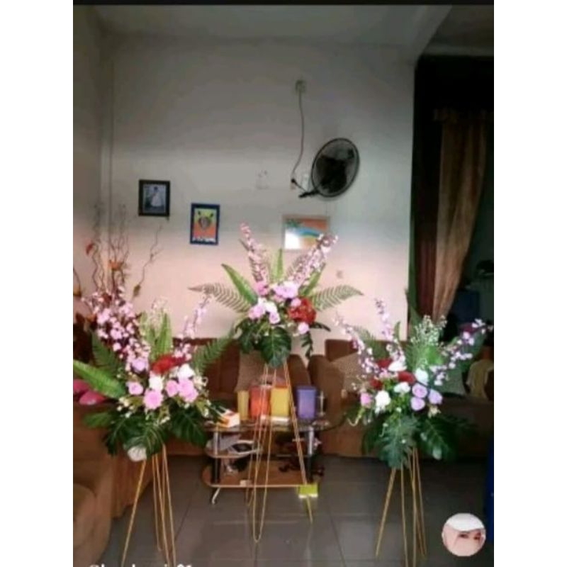 Jual standing flowers / standing pot besi /decorasion taman | Shopee ...