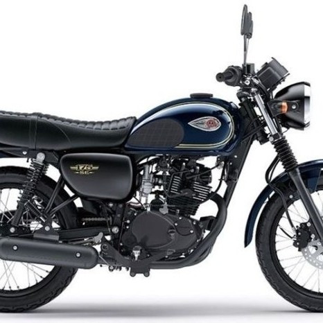 Jual Sticker Stiker Pattern Kawasaki W175 Cafe Blue | Shopee Indonesia