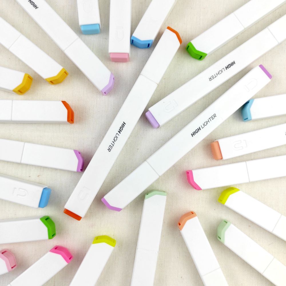 Jual M&G Highlighter 12 Colors / Pen Pena Penanda Warna AHMU1602 ...