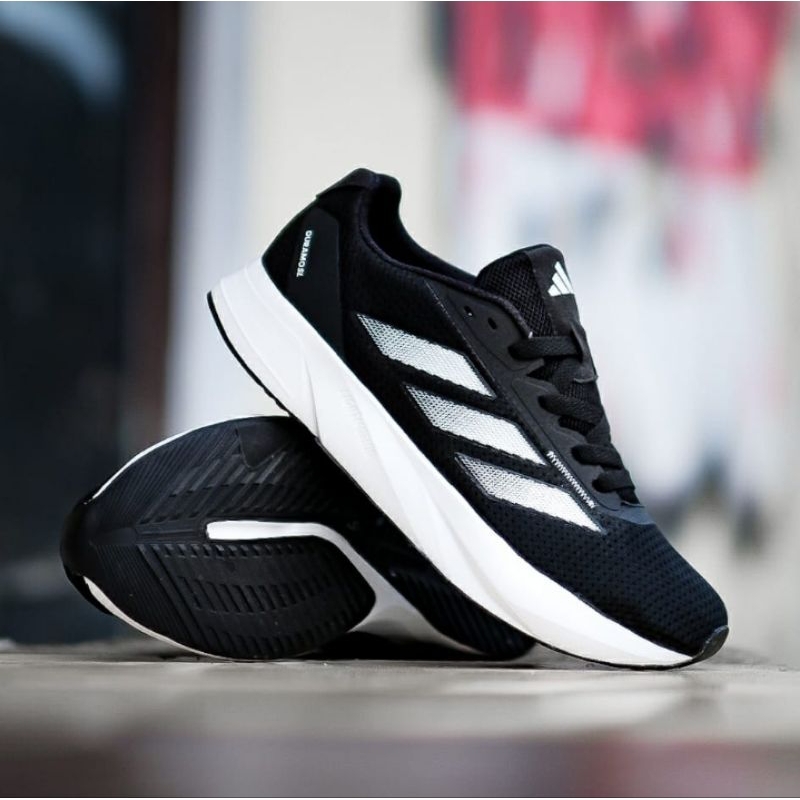Jual Sepatu Running Pria Addas Duramo SL Hitam Original Made Indonesia ...