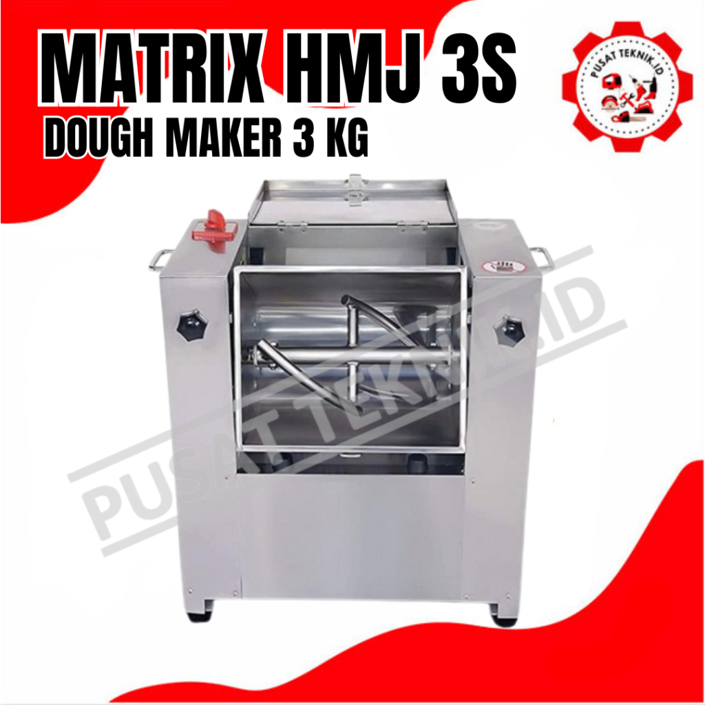 Jual MIXER ROTI 3KG MESIN PENGADUK ADONAN DOUGH MAKER MATRIX HMJ 3S | Shopee Indonesia