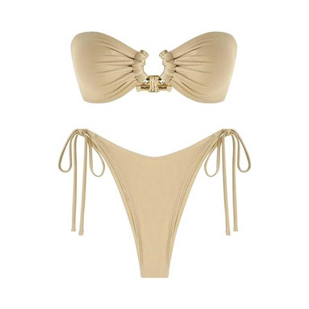 Jual NELLY bikini set woman / baju renang wanita / korean swimwear bali ...