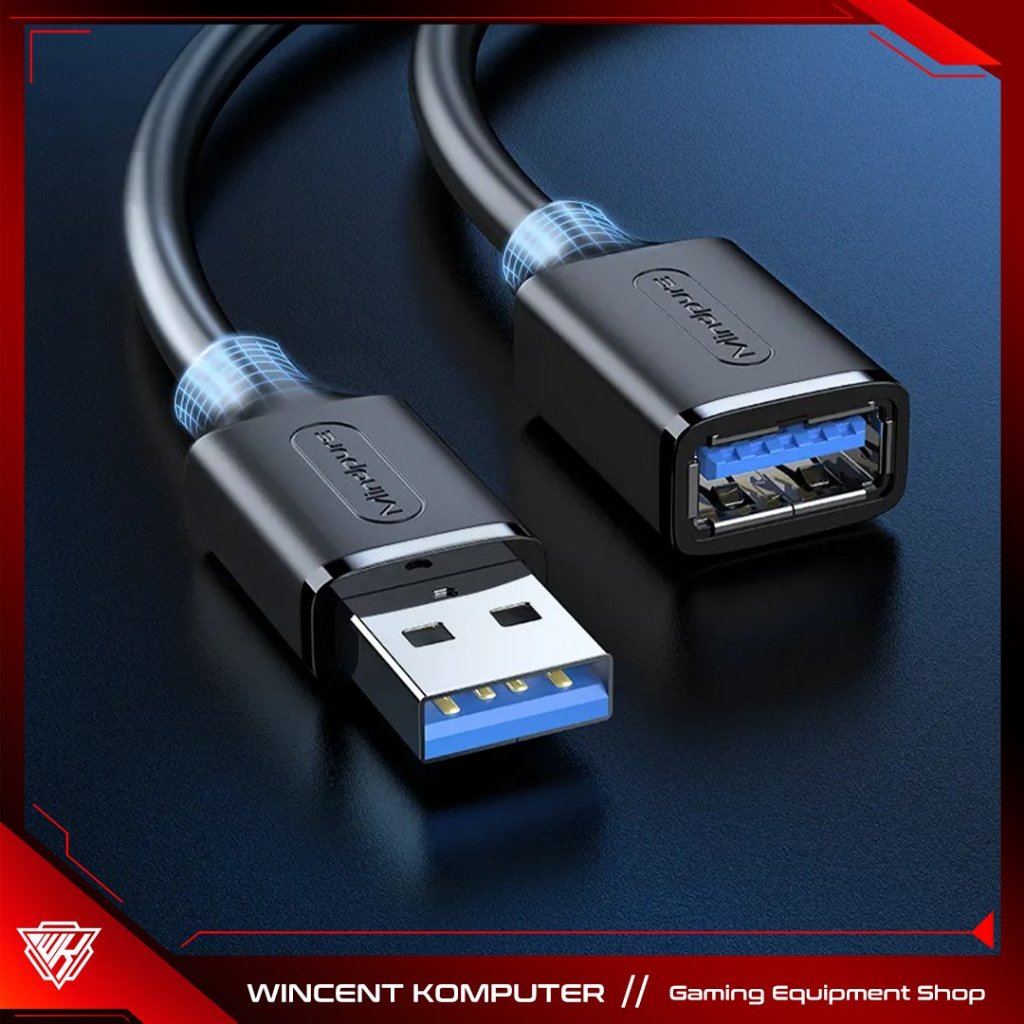 Jual Mindpure 1.5m USB 3.0 AM/AF Male to Female Data Extension Cable ...