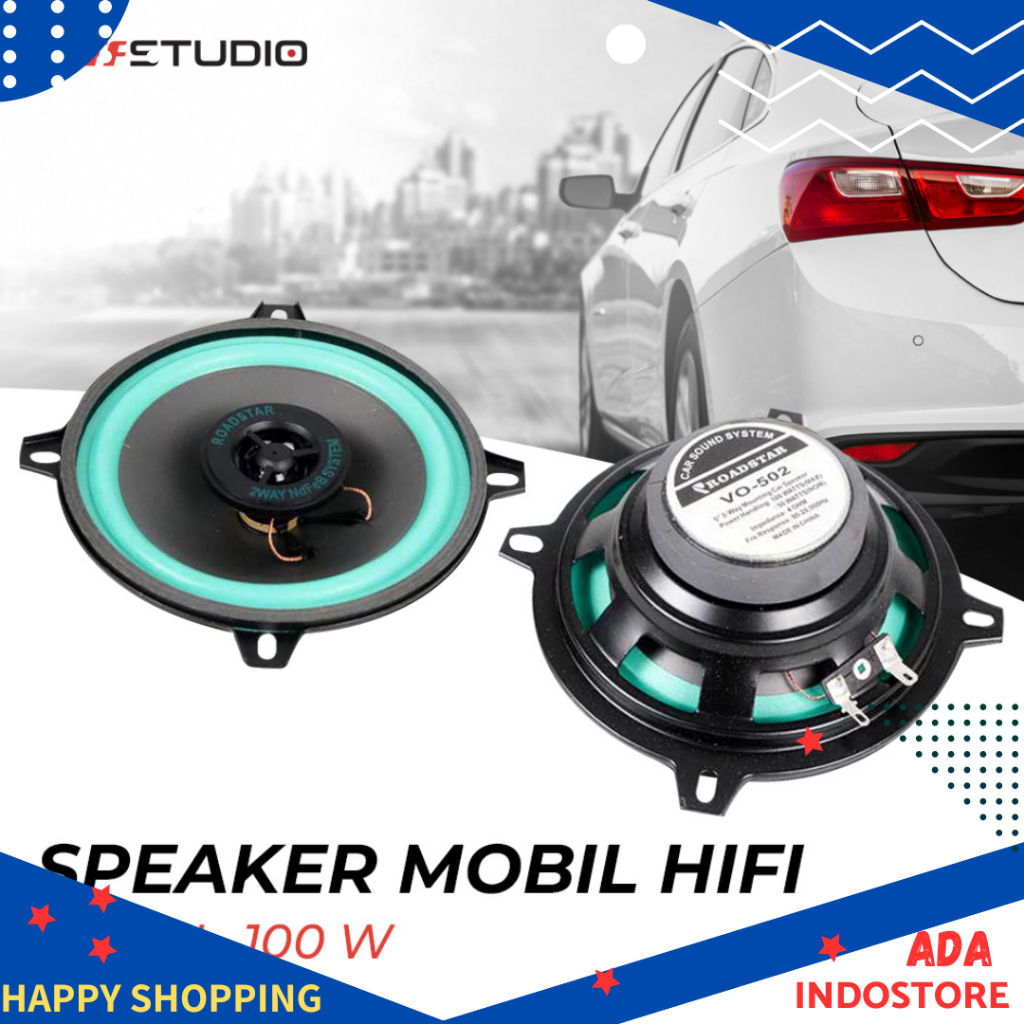 Jual Roadstar Speaker Mobil HiFi 5 Inch 100 W 1 PCS | Shopee Indonesia