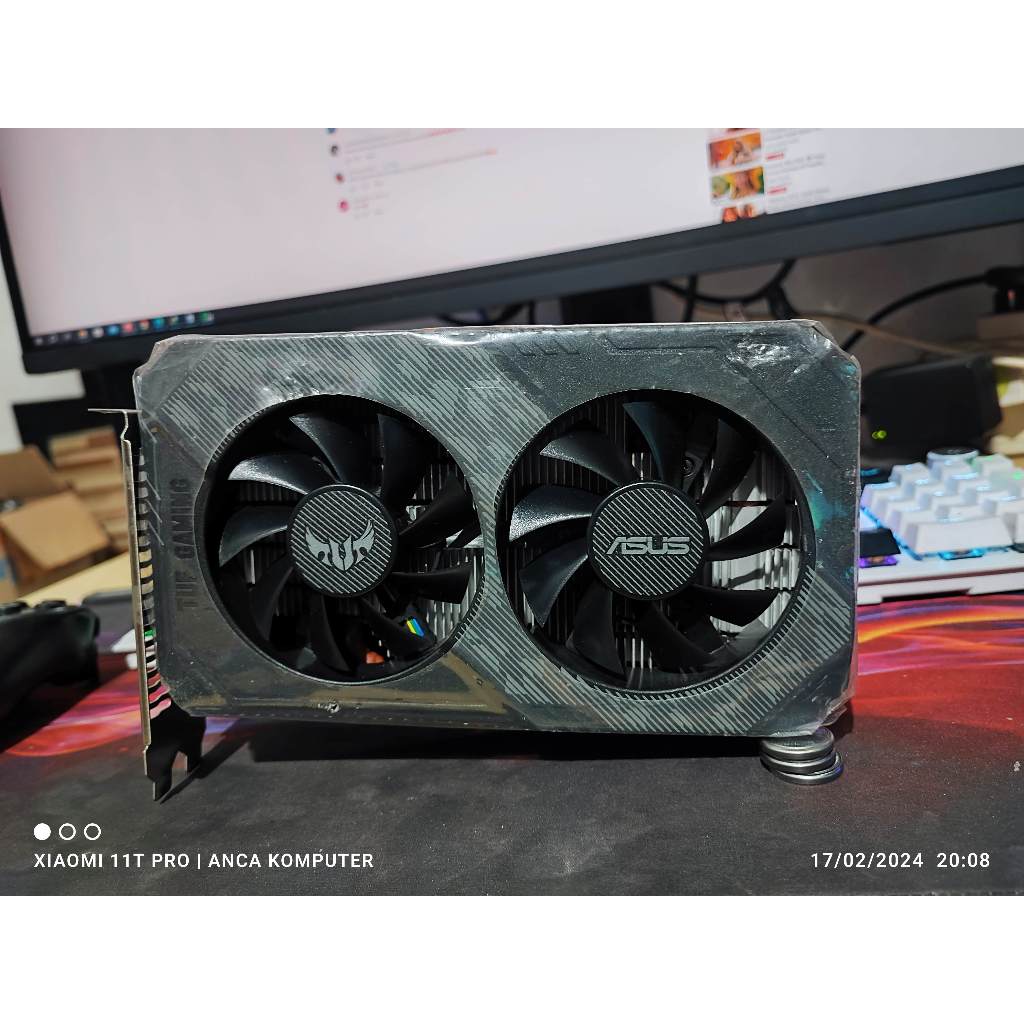 Jual VGA CARD GTX 1660 Super / GTX 1660 Ti 6gb 192 bit ddr6 ASUS TUF ...