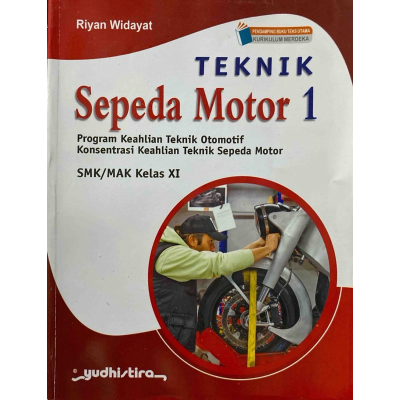 Jual ORIGINAL BUKU TEKNIK SEPEDA MOTOR SMK / MAK KELAS 10 11 12 ...