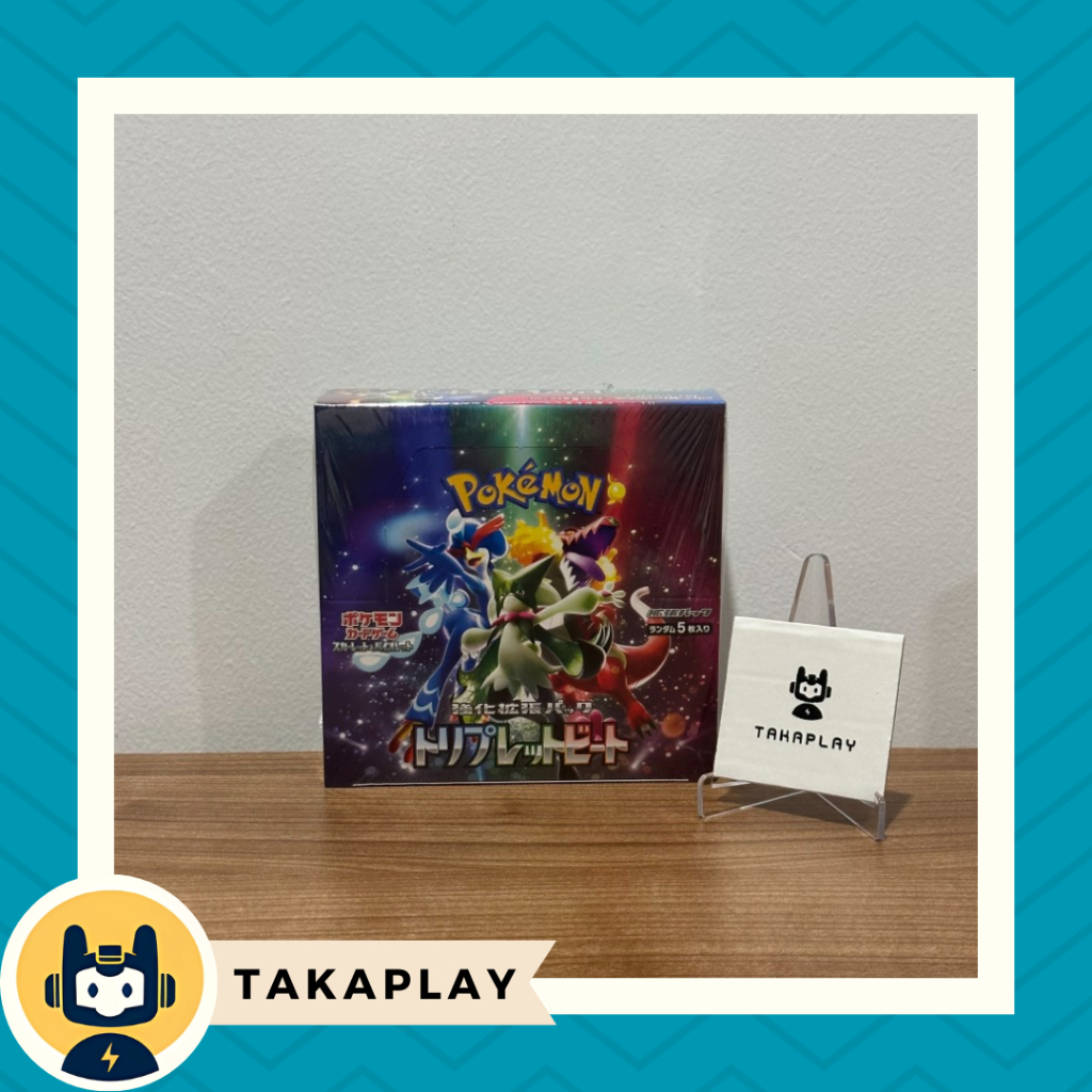 Jual Kartu Pokemon TCG Japanese Triplet Beat Triple Booster Box BB SV1a | Shopee Indonesia