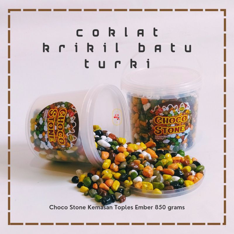 Jual Choco stone coklat kerikil 850gr coklat batu | Shopee Indonesia