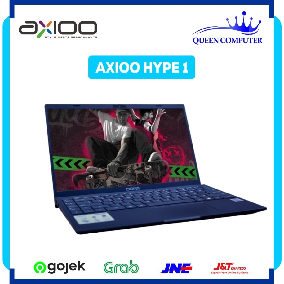 Jual Laptop AXIOO HYPE 1 Intel N4020 8GB 128GB W11 Home Blue Garansi ...