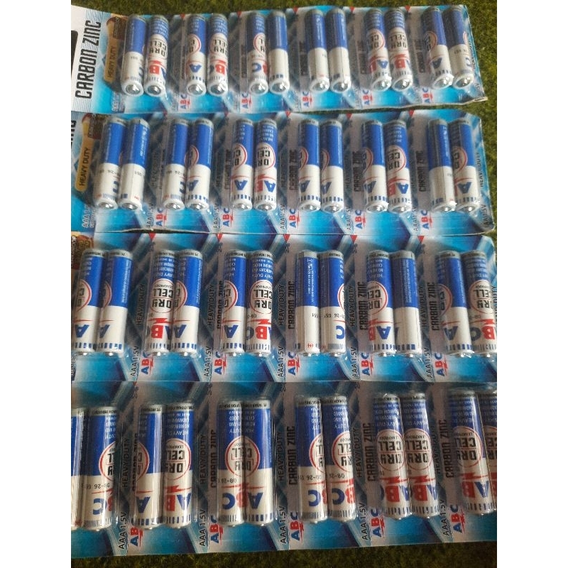 Jual BATERAI ABC AAA 1,5V REMOTE (1RENTENG) | Shopee Indonesia