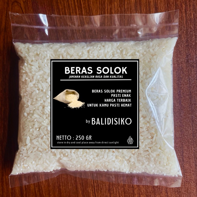 Jual Beras Solok Sachet 250 gr | Shopee Indonesia