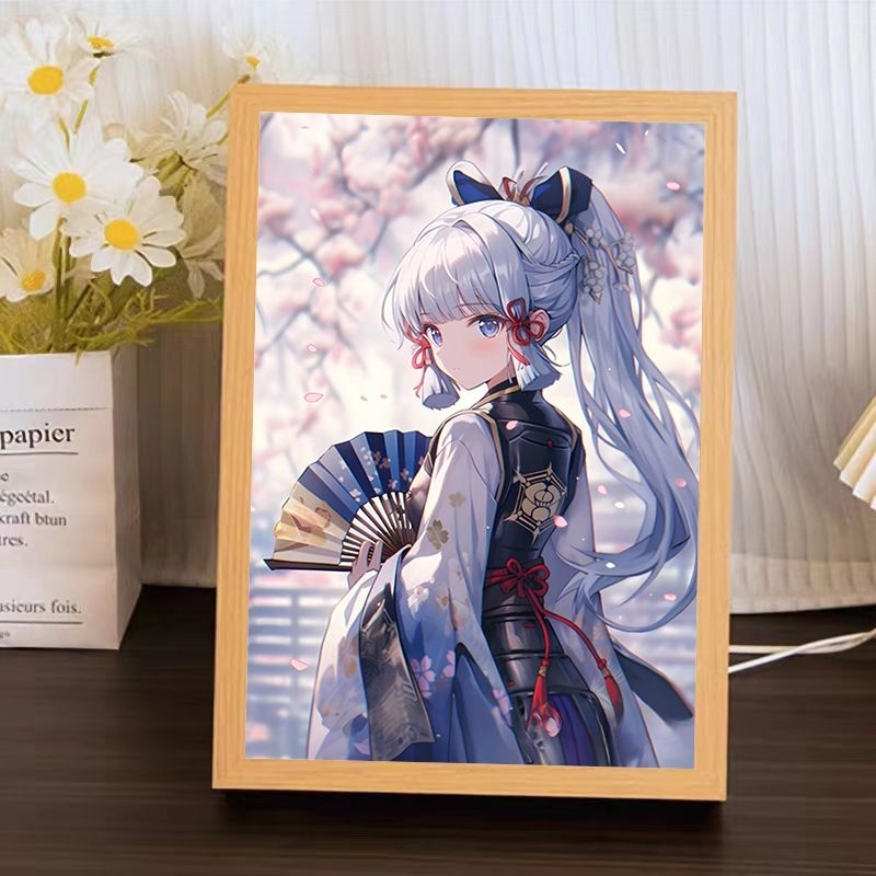 Jual lampu led hias dekoratif model lukisan - lampu tidur led unik ...