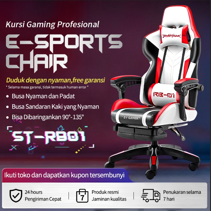 Jual HOT Product Kursi Gaming Gaming Chair Kursi Video Game Kursi Santai Kursi Gamers Kursi ...