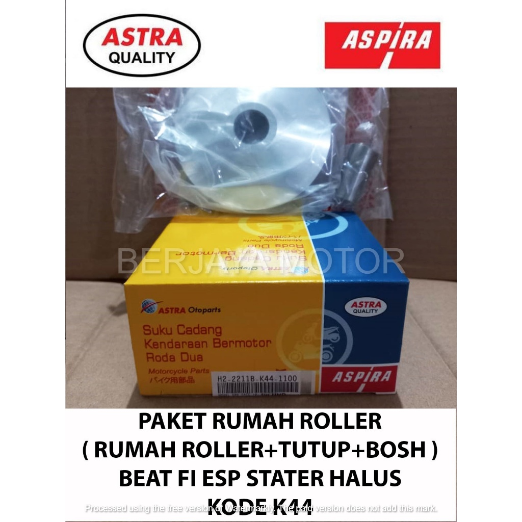 Jual RUMAH ROLLER BEAT ESP K44 ORIGINAL ASPIRA PLUS BOSH | Shopee Indonesia