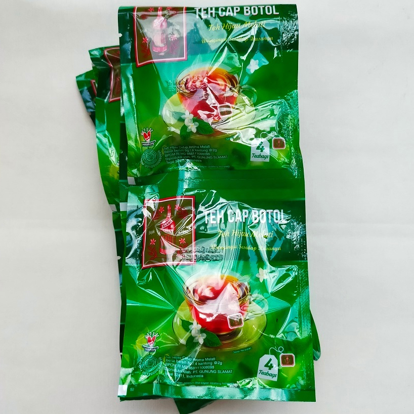 Jual Teh Cap Botol Hijau Sachet | Shopee Indonesia