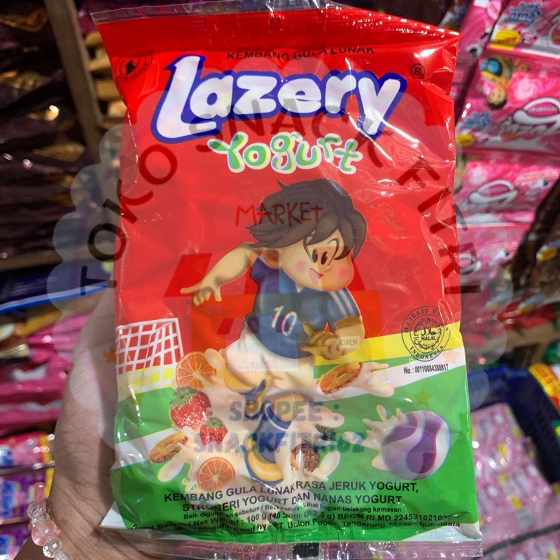 Jual PERMEN SUGUS KECIL LAZERY 100 GRAM 40 BUTIR | Shopee Indonesia