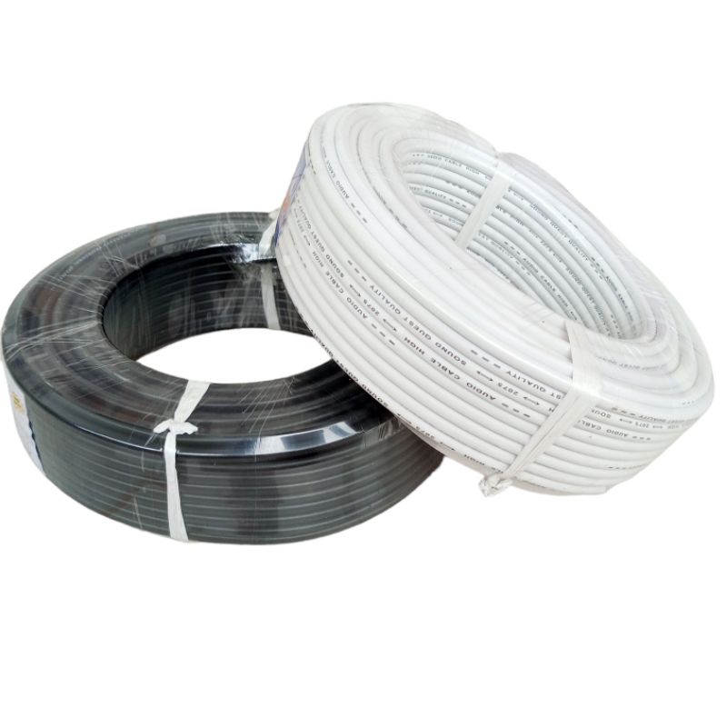 Jual KABEL 2x1,5 SERABUT TEBAL 25 METER/ KABEL AUDIO TEBAL | Shopee ...