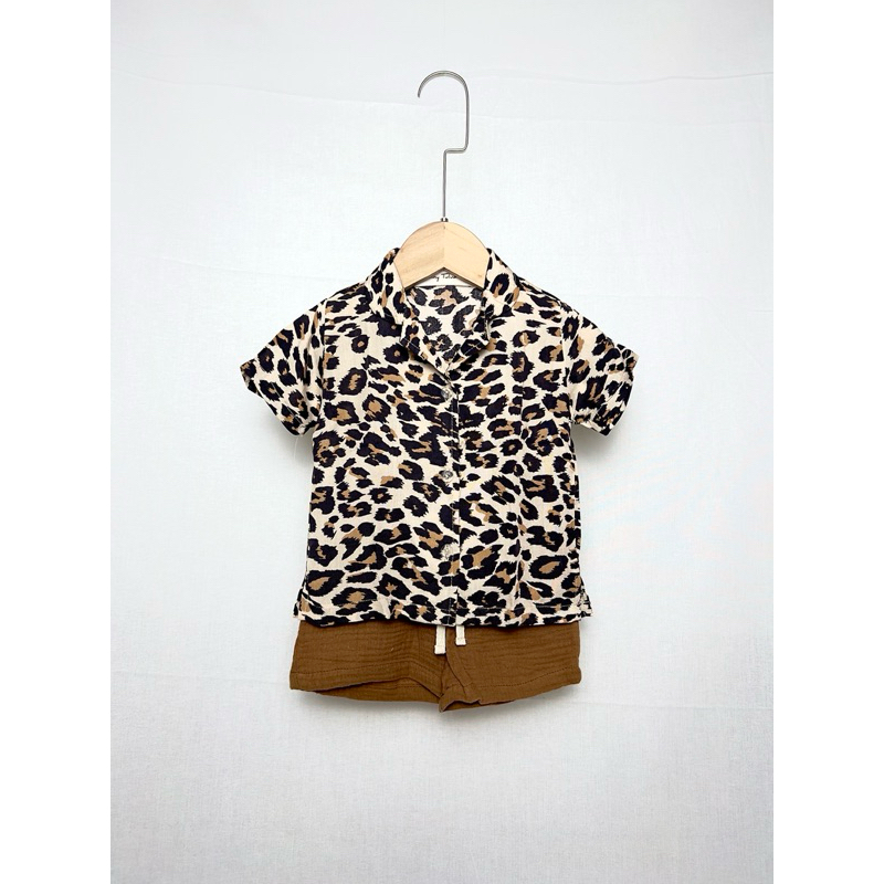 Jual Loulu Set - Leopard Tawny | Shopee Indonesia