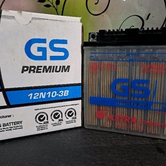 Jual AKI MOTOR VIAR,THUNDER 250,BINTER MERCY,VERPA PX,GS PREMIUM 12N10-3B BASAH,ORI GS ASTRA ...