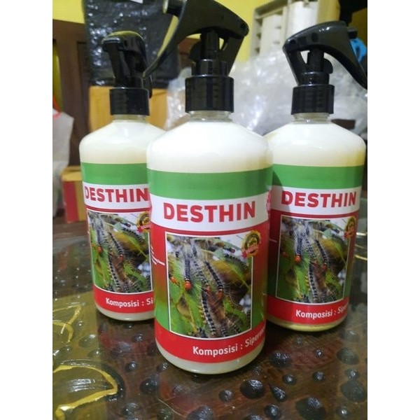 Jual DESTHIN 500ml OBAT HAMA TANAMAN ULAT, JAMUR TANAMAN DAUN, HAMA ...