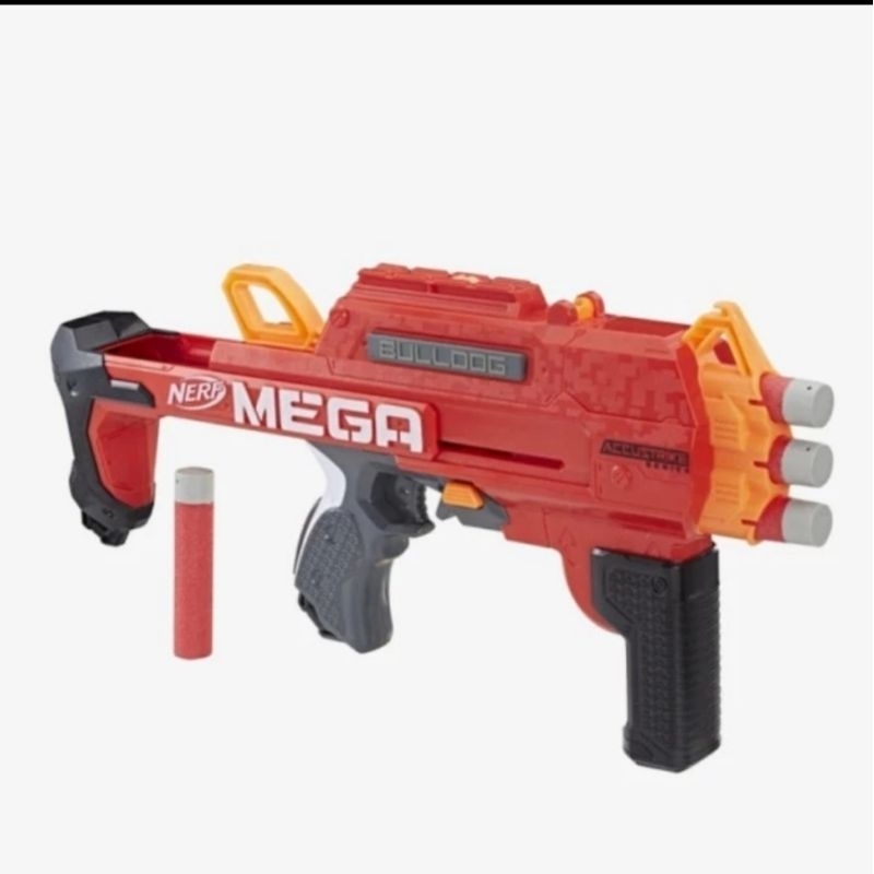 Jual Nerf accustrike mega bulldog Hasbro original | Shopee Indonesia